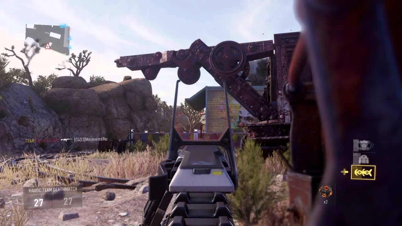 Sideshow COD AV gameplay DLC gun - YouTube