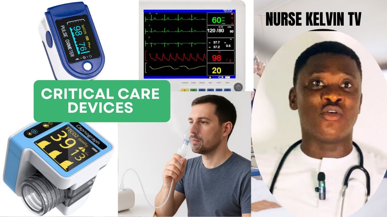 Learn Critical Care Devices NOW! | ICU Life-Saving Tools for Nurses ...