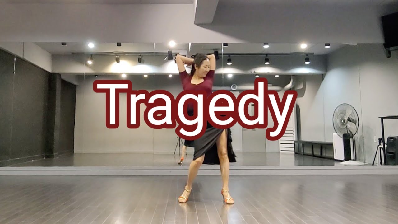 Tragedy(트레지디) Linedance// Improver #Tragedy - YouTube