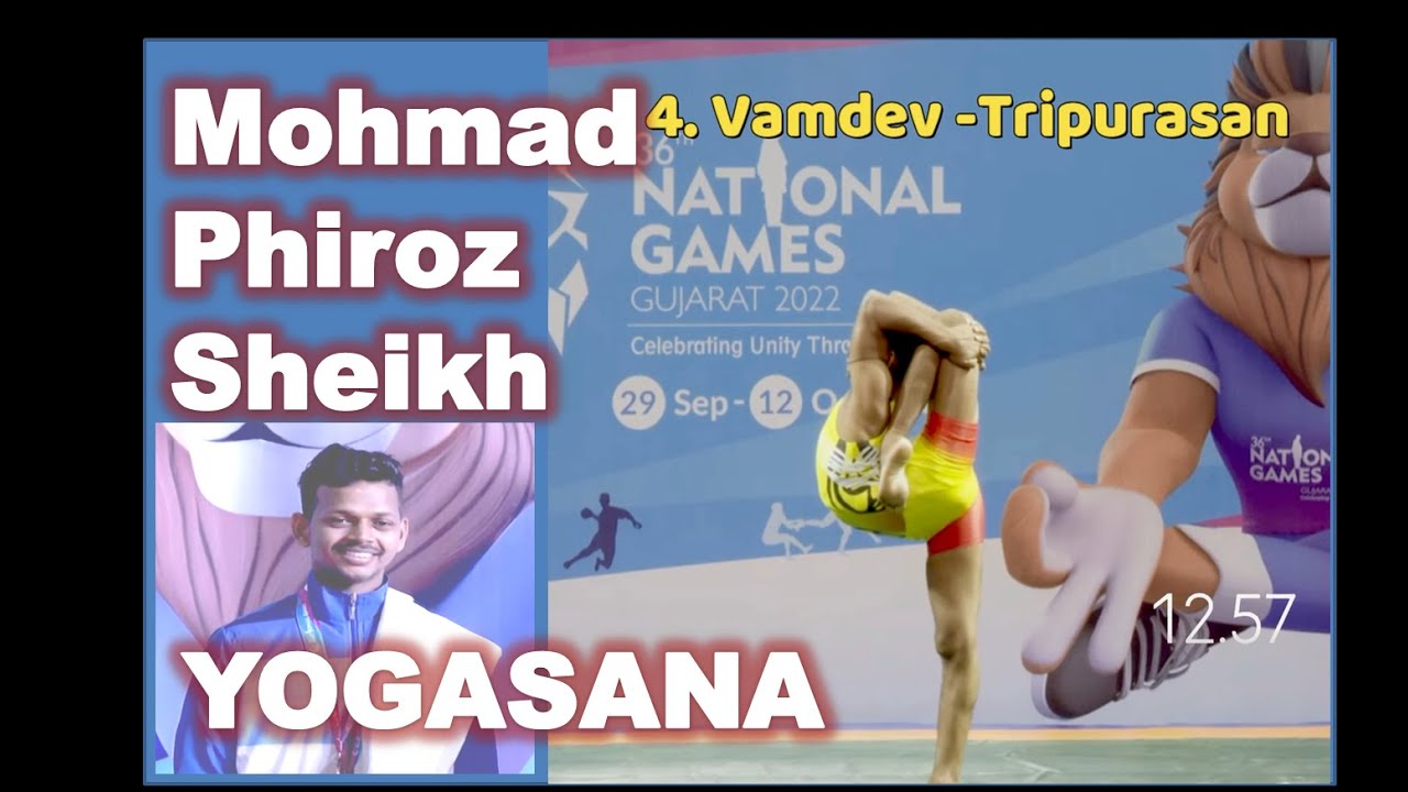 Mohd. Firoz Sheikh WON Hearts and Medal In Yogasana Competition - YouTube