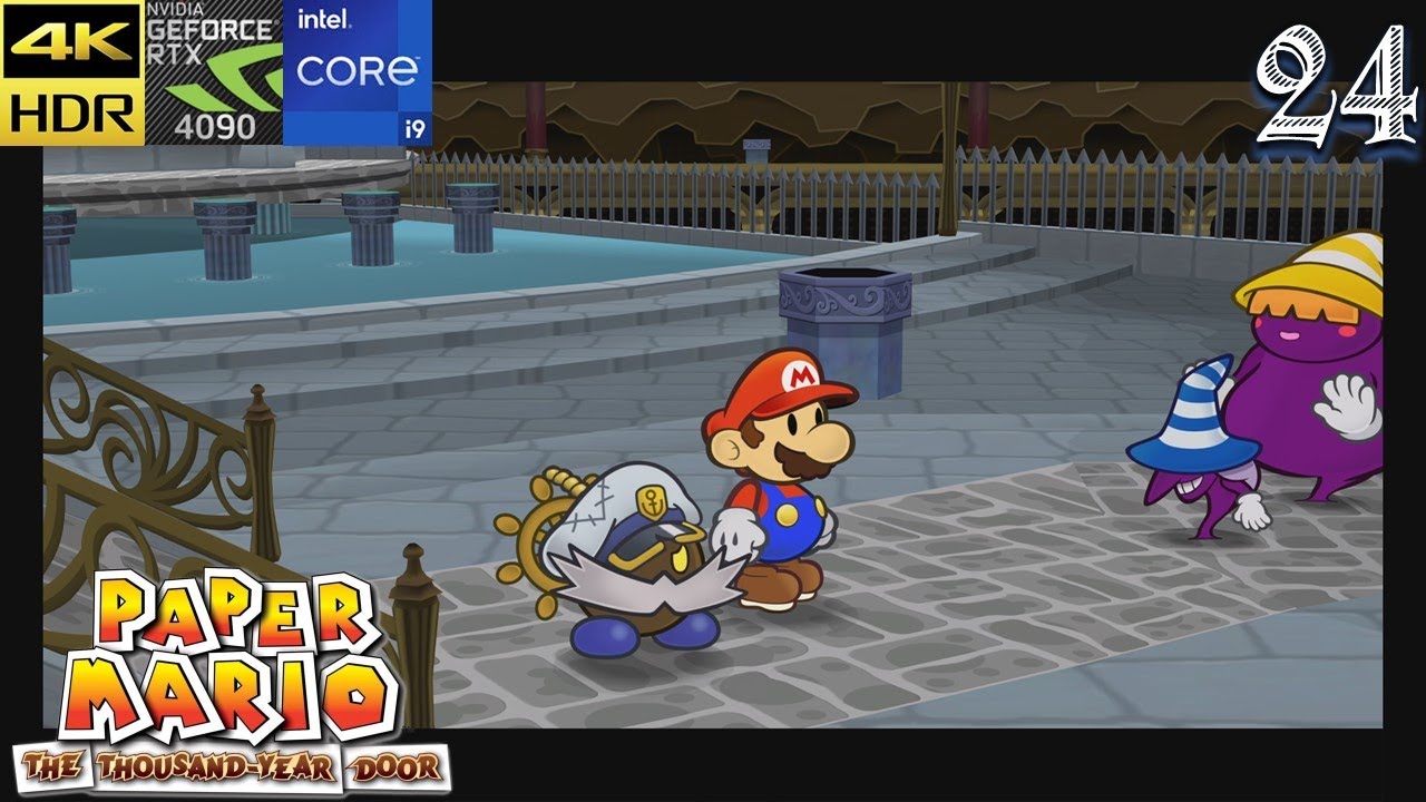 Paper Mario The Thousand Year Door (2004) #24 Palace of Shadow ...