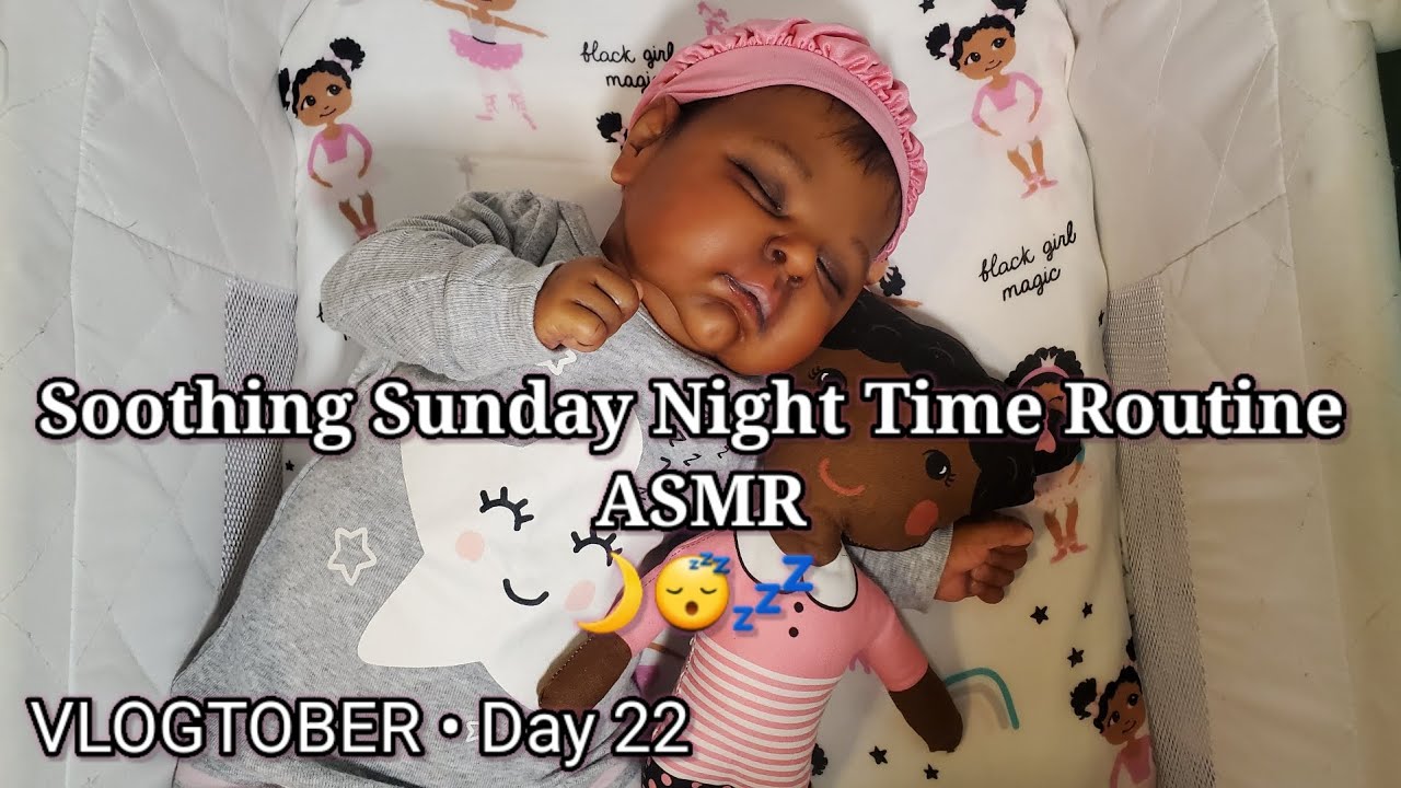 Newborn Baby Night Routine 🌙 ASMR • Reborn Roleplay #Rebornbaby # ...