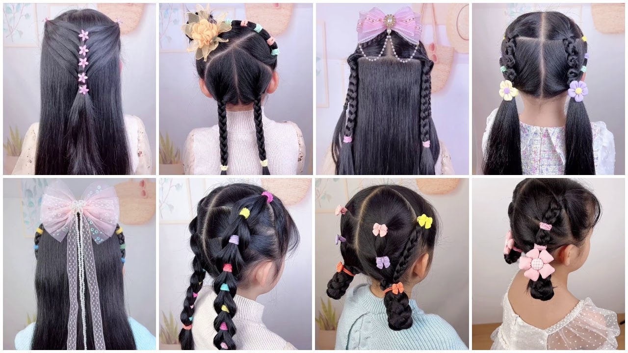Cute and Easy Hairstyles for Every Occasion - Girls Hairstyles - YouTube