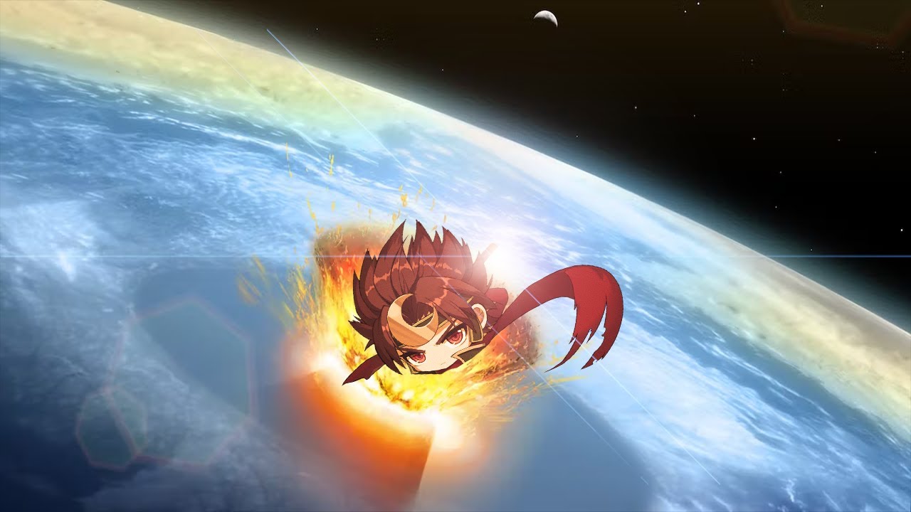 Maplestory - Hayato's Meteor Smash Technique - YouTube