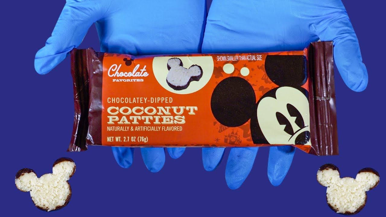ASMR -Disney Mickey Coconut Chocolate Cookies to SandWich - YouTube