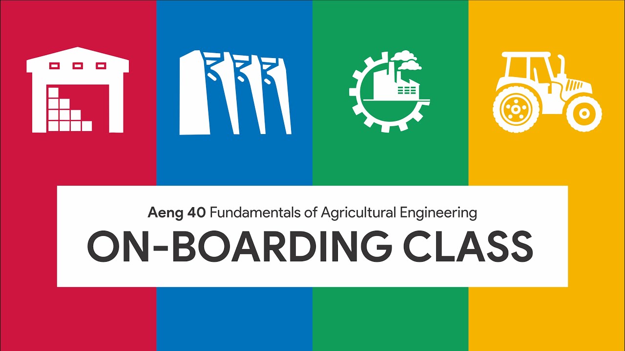 AEng 40 | Introduction to Agricultural Engineering - YouTube