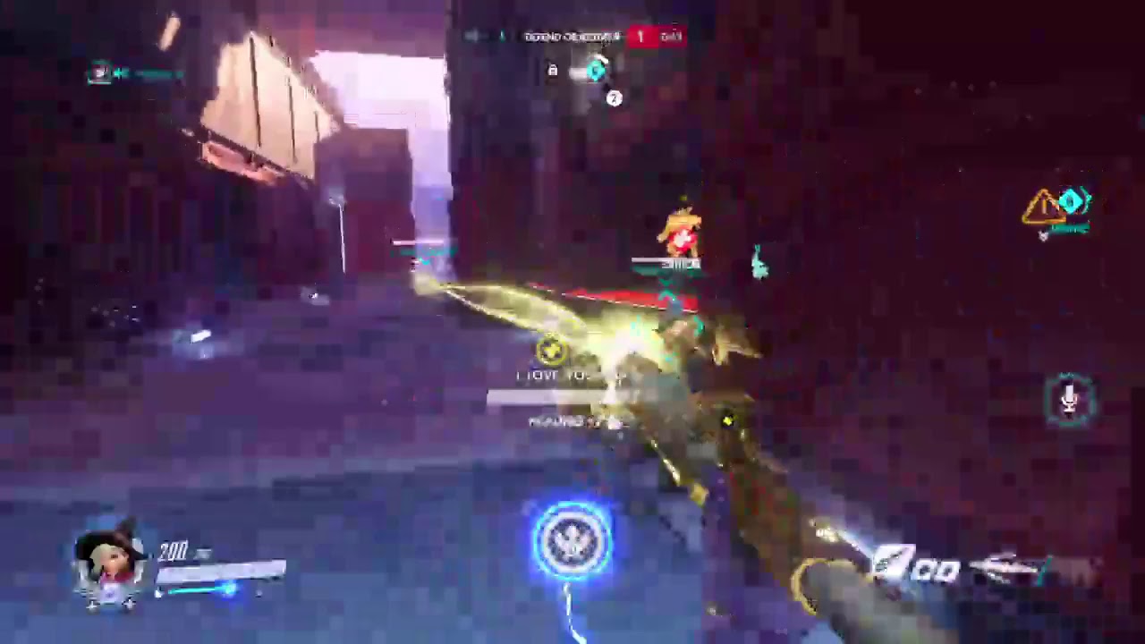 Overwatch gameplay with pros - YouTube