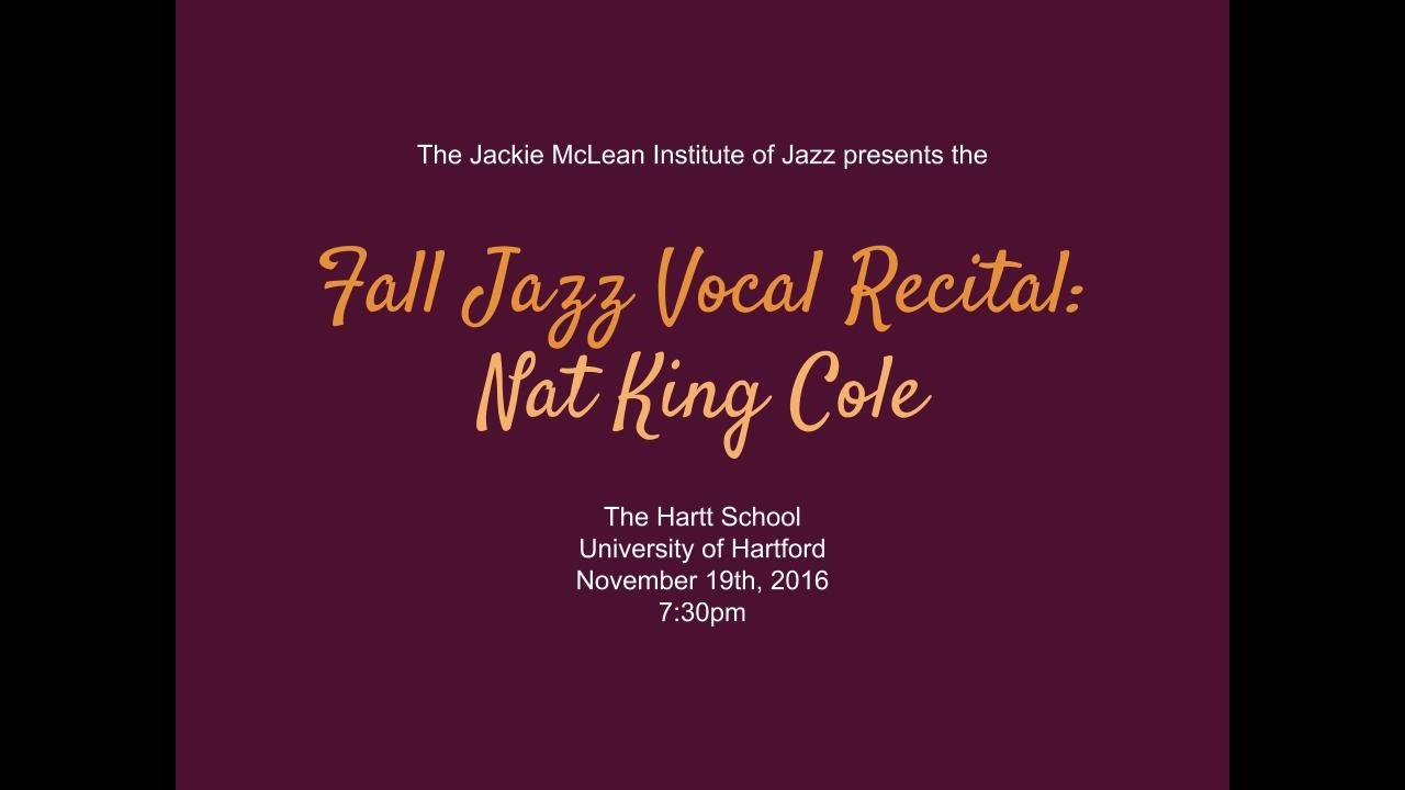 Fall Jazz Vocal Recital - YouTube