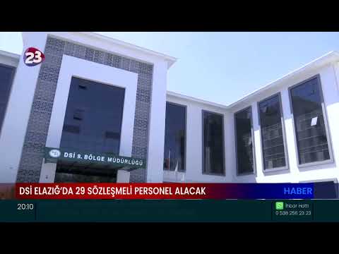 DEVLET SU İŞLERİ GENEL MÜDÜRLÜĞÜ ELAZIĞ’DA TOPLAM 29 SÖZLEŞMELİ PERSONEL ALIMI YAPACAK
