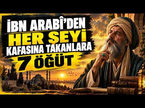 İbn Arabî'den Her Şeyi Kafasına Takanlara 7 Öğüt | Rabbim Bilir