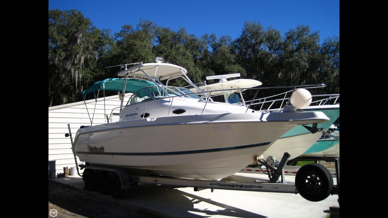 Used 1998 Wellcraft 264 coastal for sale in Lakeland, Florida - YouTube