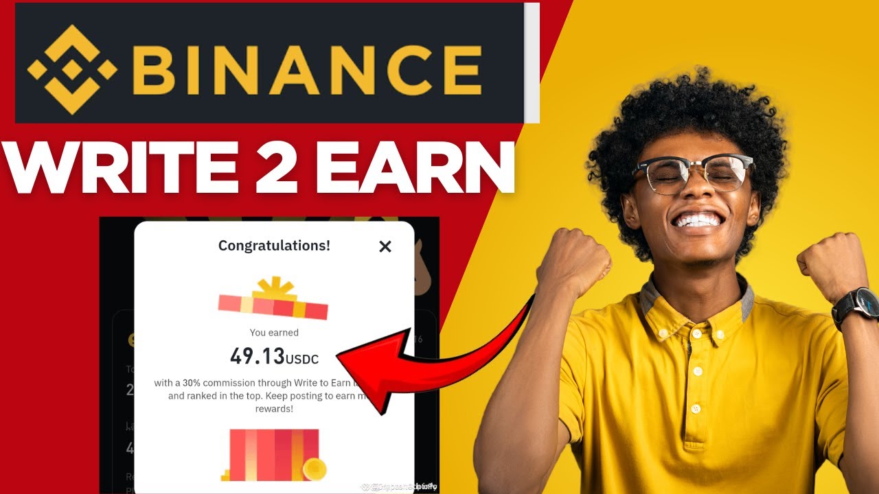 Binance Write 2 Earn weekly upto $200 free @Earnfreecryptocurrency9 ...