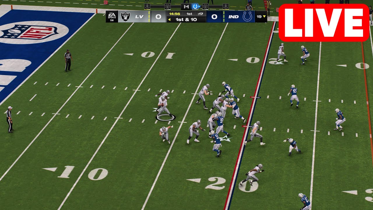 NFL LIVE🔴 Las Vegas Raiders vs Indianapolis Colts | Week 17 NFL Full ...