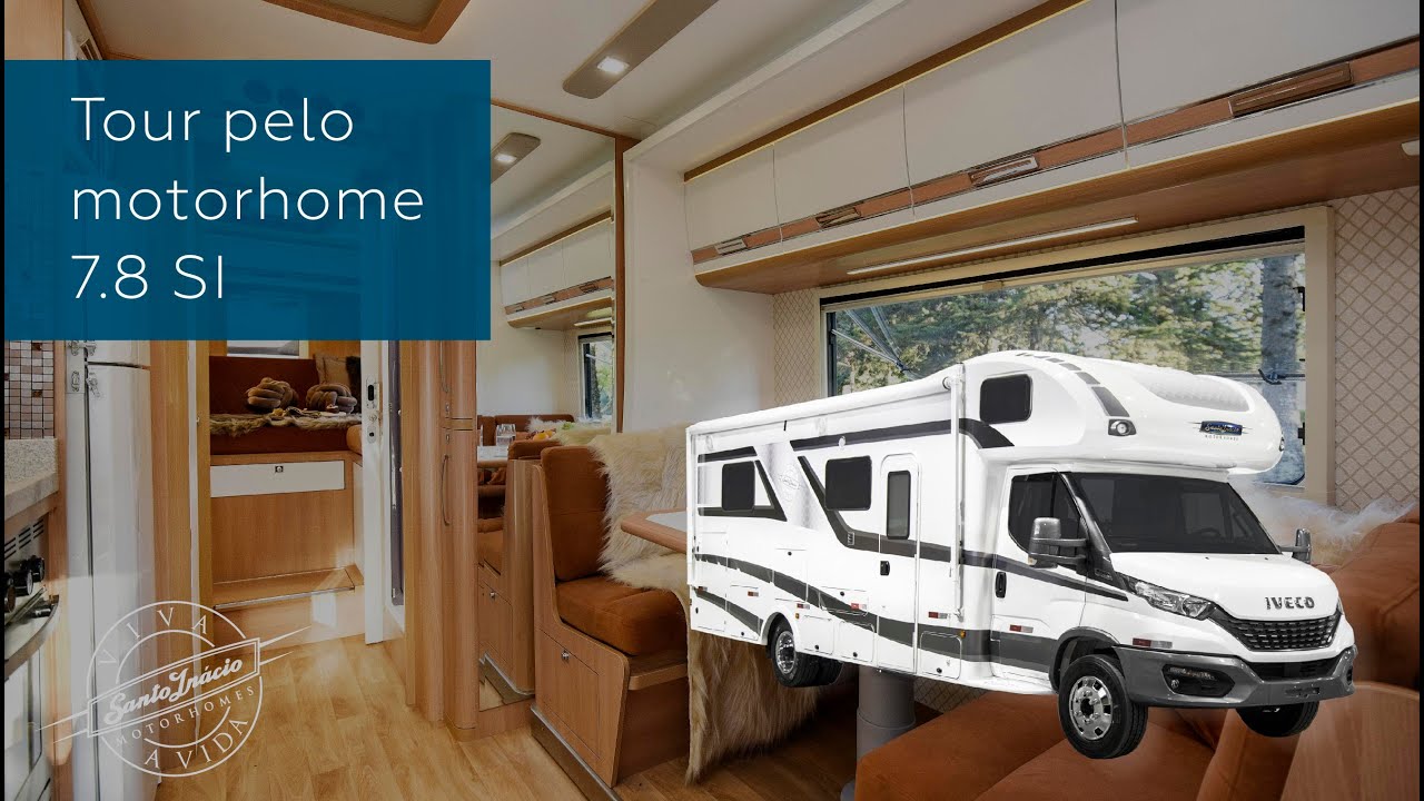 TOUR PELO MOTORHOME 7.8 SI - COM DINETE MODULAR, SLIDE OUT E MAIS ...