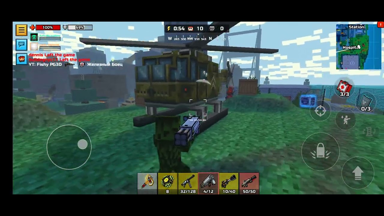 Skeleton, YT: Fishy PG3D, and I Get The Victory In Battle Royale - PG3D ...