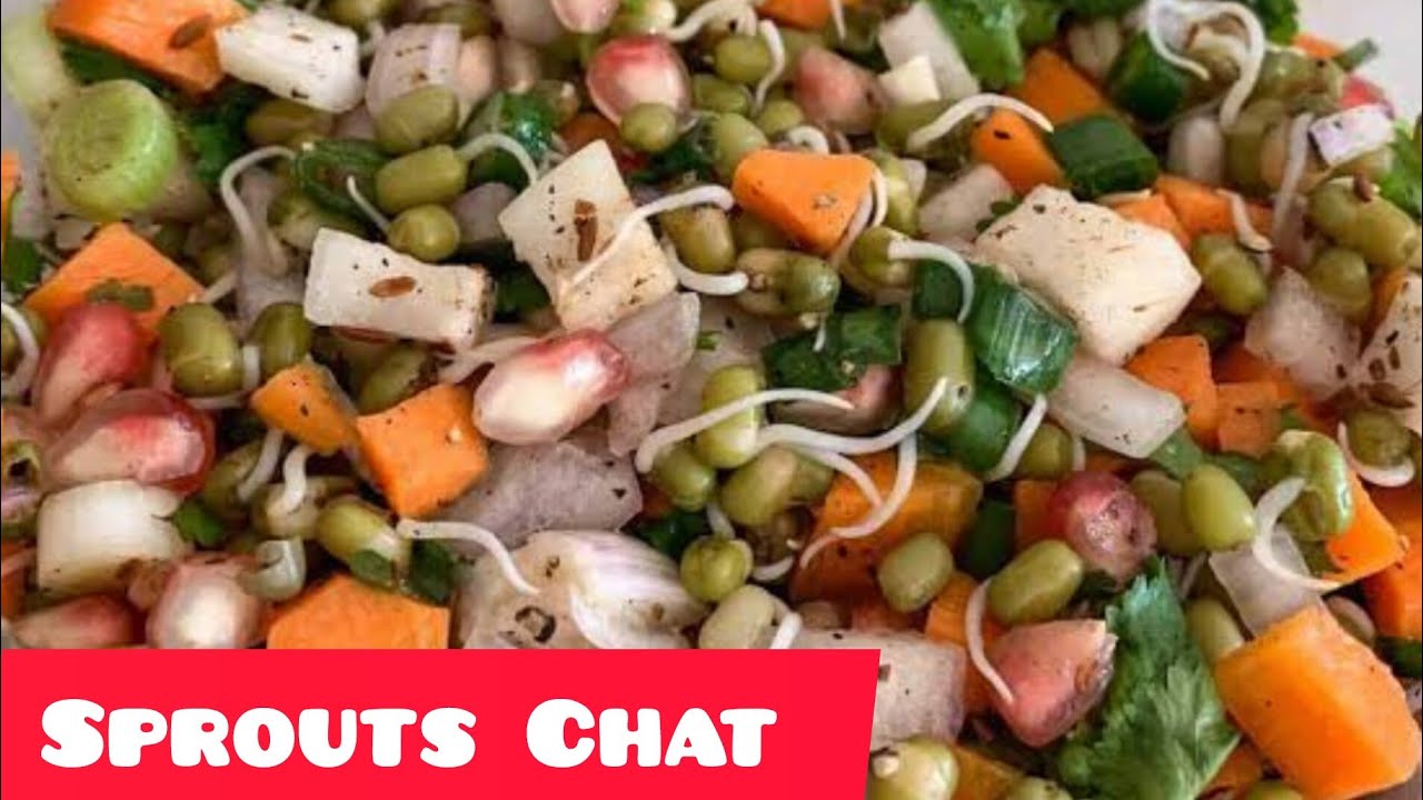 Sprouts Chat Masala/Healthy Sprouts Recipe/High Protein Breakfast ...