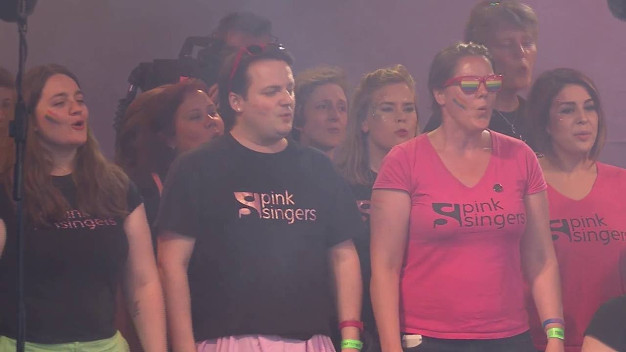Pink Singers Live Performance | Pride in London 2016 - YouTube