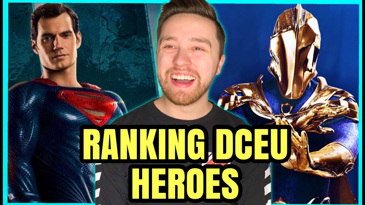 Every DCEU Heroes Ranked Worst To Best! - YouTube
