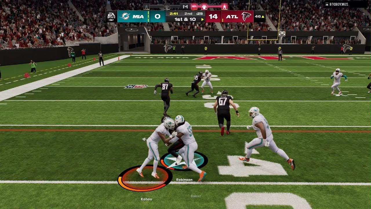 Madden NFL 24 30 sec blitz touchdown - YouTube