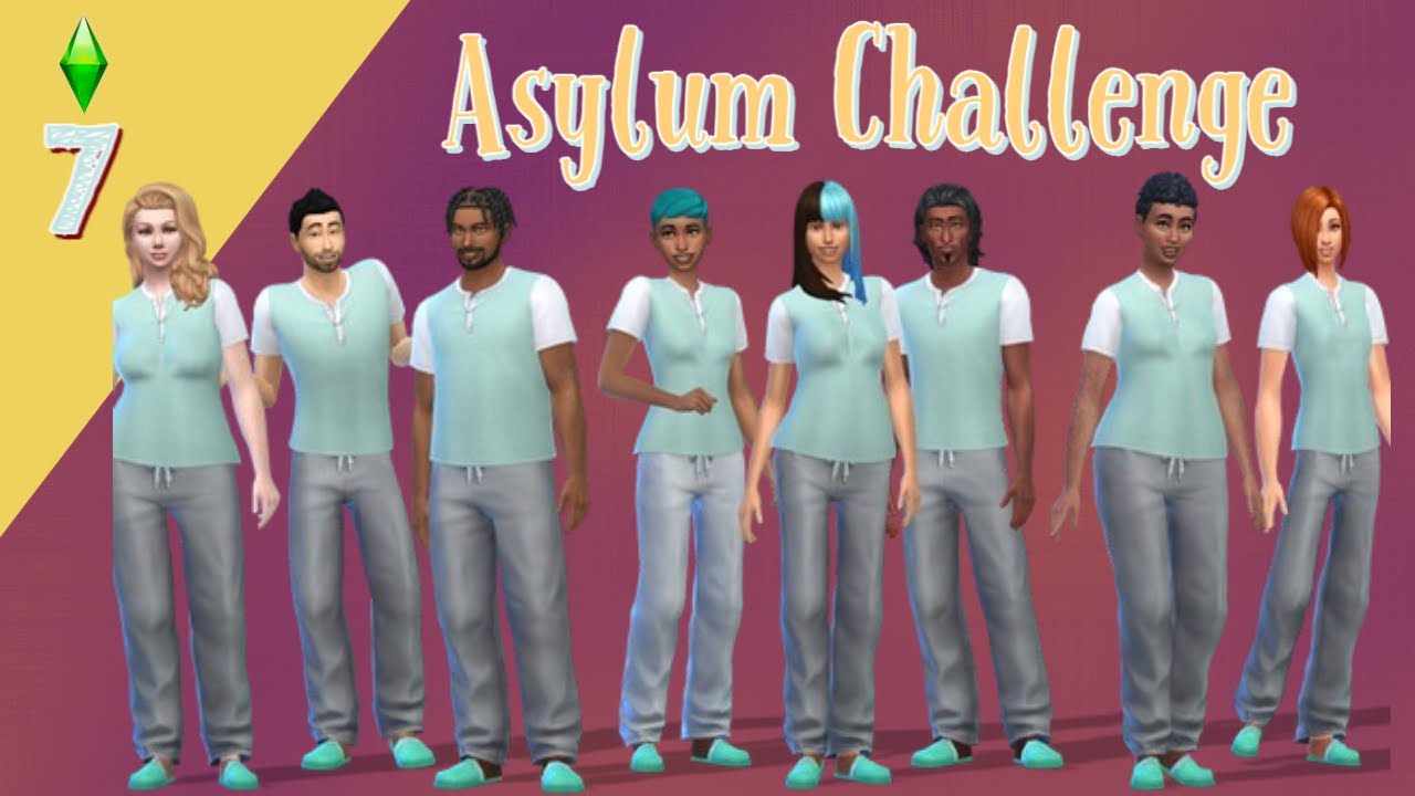 The Sims 4 | Asylum Challenge | Ep 7 | New House Member!!! - YouTube