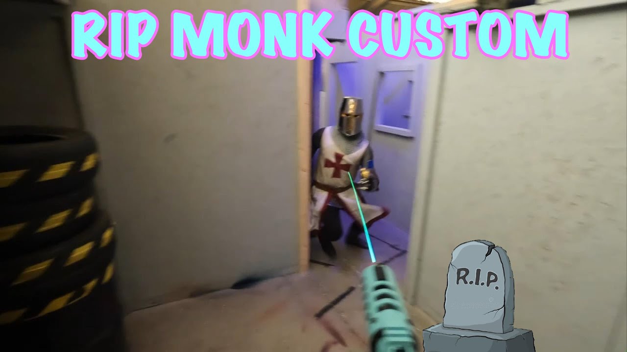 LARPER SLAYS BRAND NEW MONK CUSTOM NEO 2 ,END OF THE VIDEO/MY DAY. THE ...