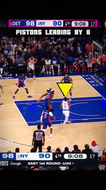 PART 1 - 19-0 Run Sparks Insane Late Comeback 😱 Pistons vs Knicks Wild Ending #nba #shorts - YouTube