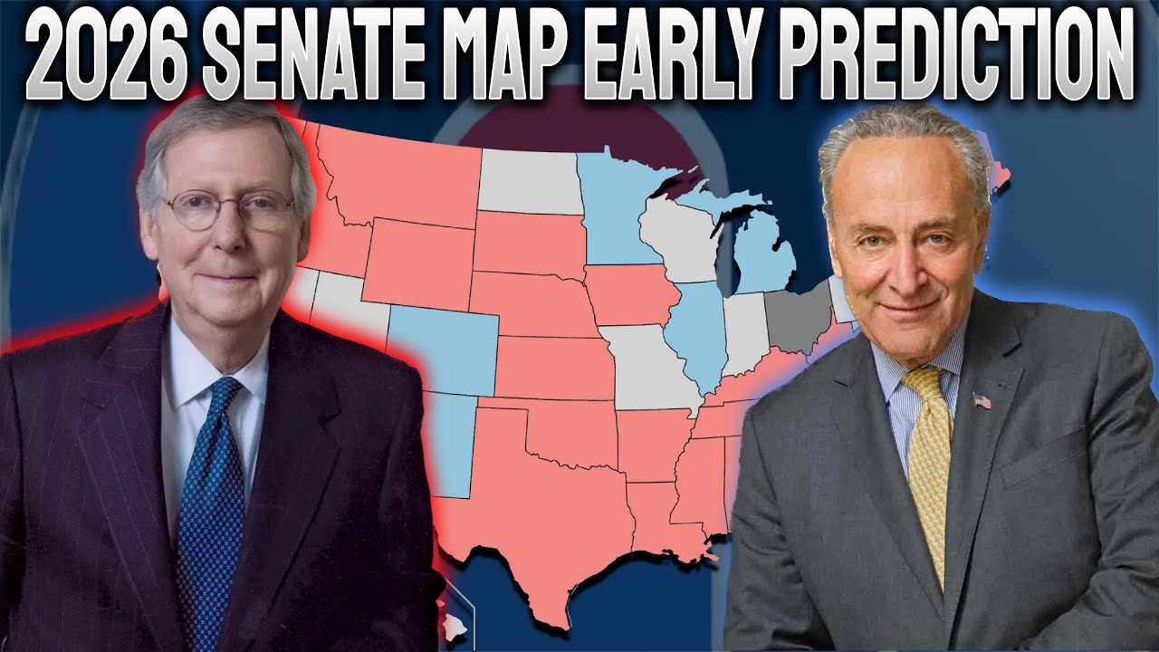 Republicans vs Democrats | My First Look at the 2026 Senate Elections ...
