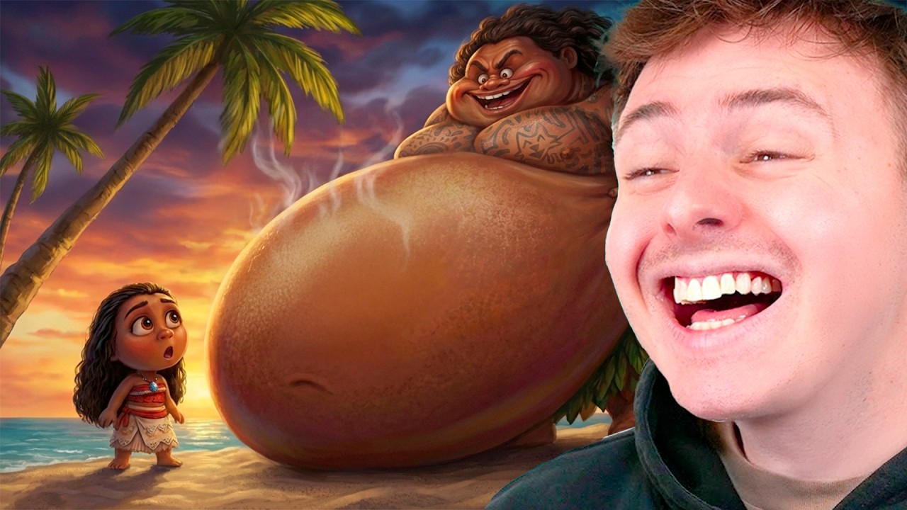 Koukáme na NEJVTIPNĚJŠÍ MOANA ANIMACI! - YouTube