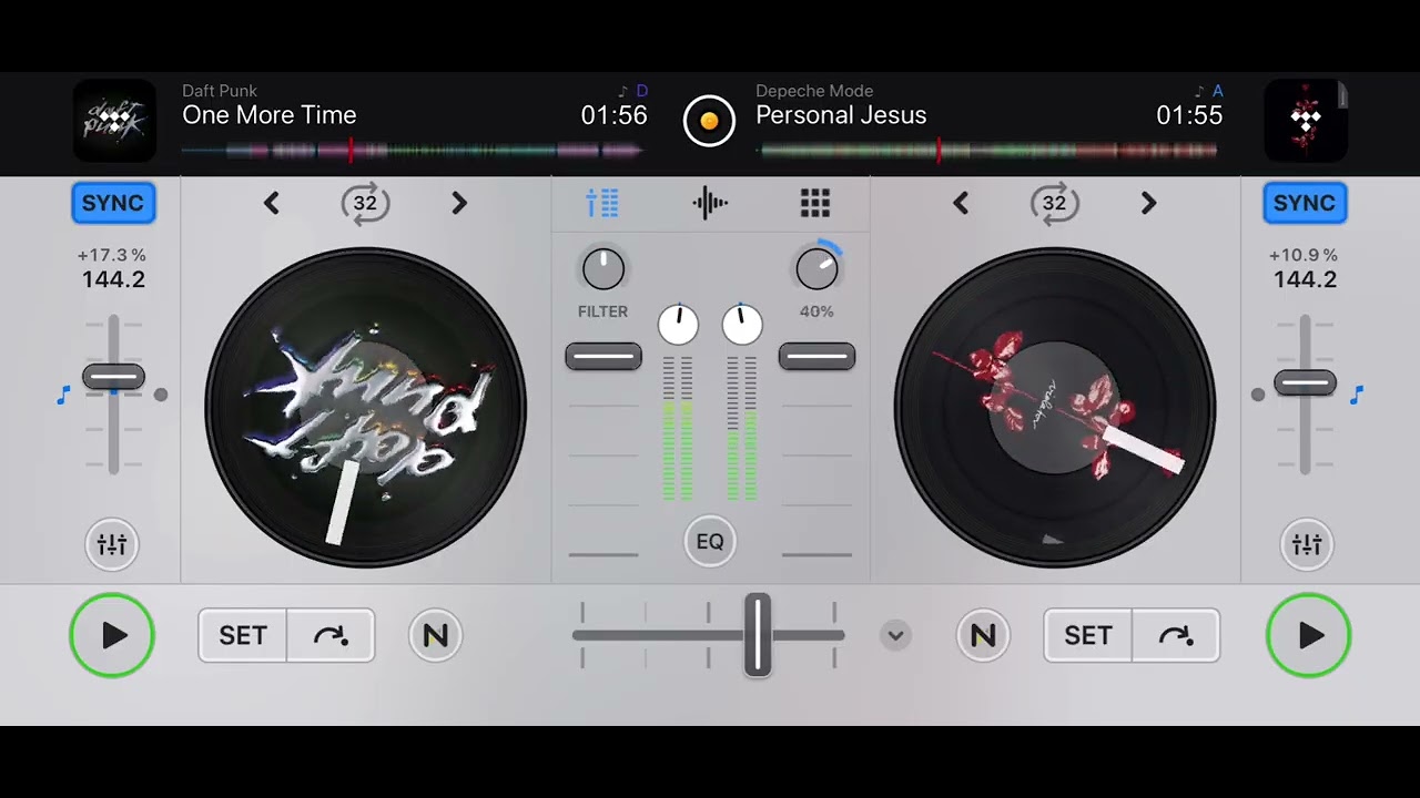Daft Punk vs Depeche Mode - One More Time/Personal Jesus MASHUP - YouTube