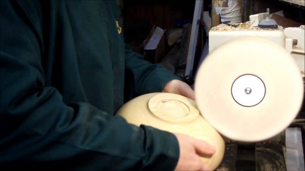 Woodturning - Using the Chestnut Buffing Wheel System - YouTube