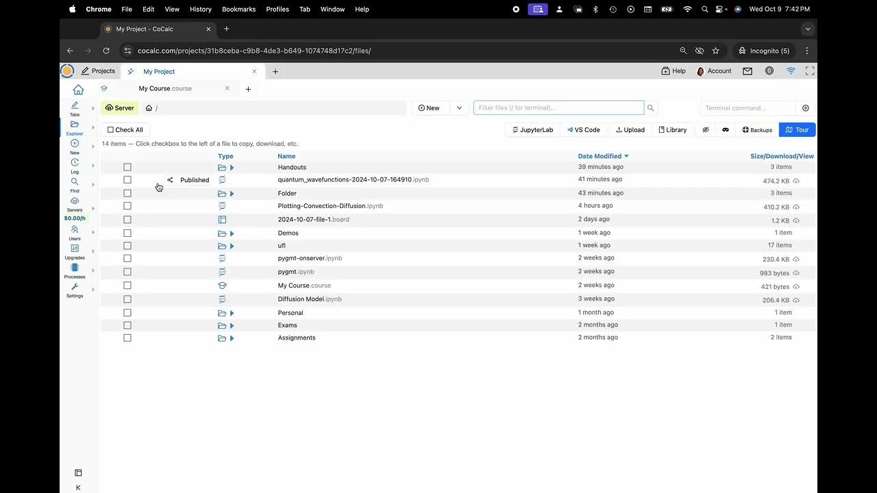 How To Add Copy Missing Handouts Assignments to the Toolbar in CoCalc’s Course Management System ...