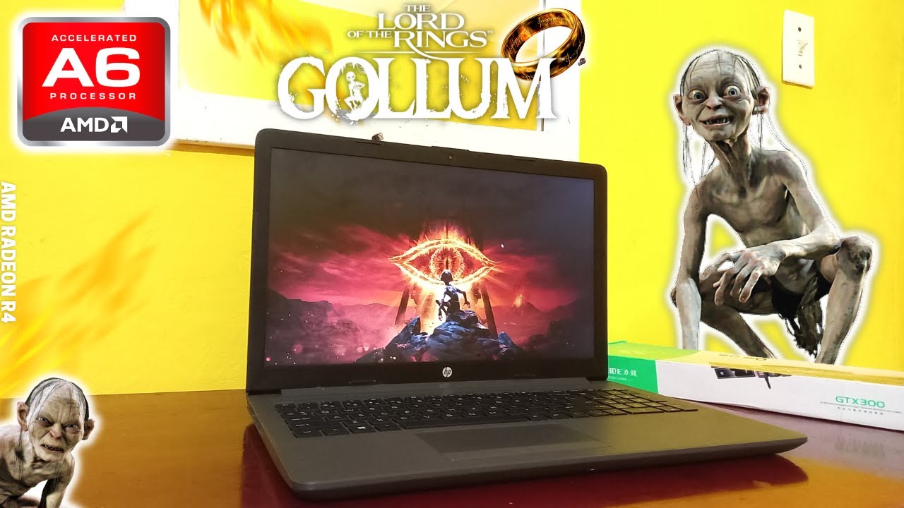 The Lord of the Rings Gollum (AMD A6, Radeon R4 Graphics) Low End PC ...