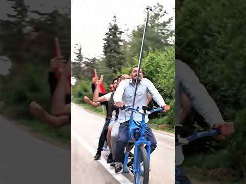 Dünyanın en uzun bisikletini yaptık