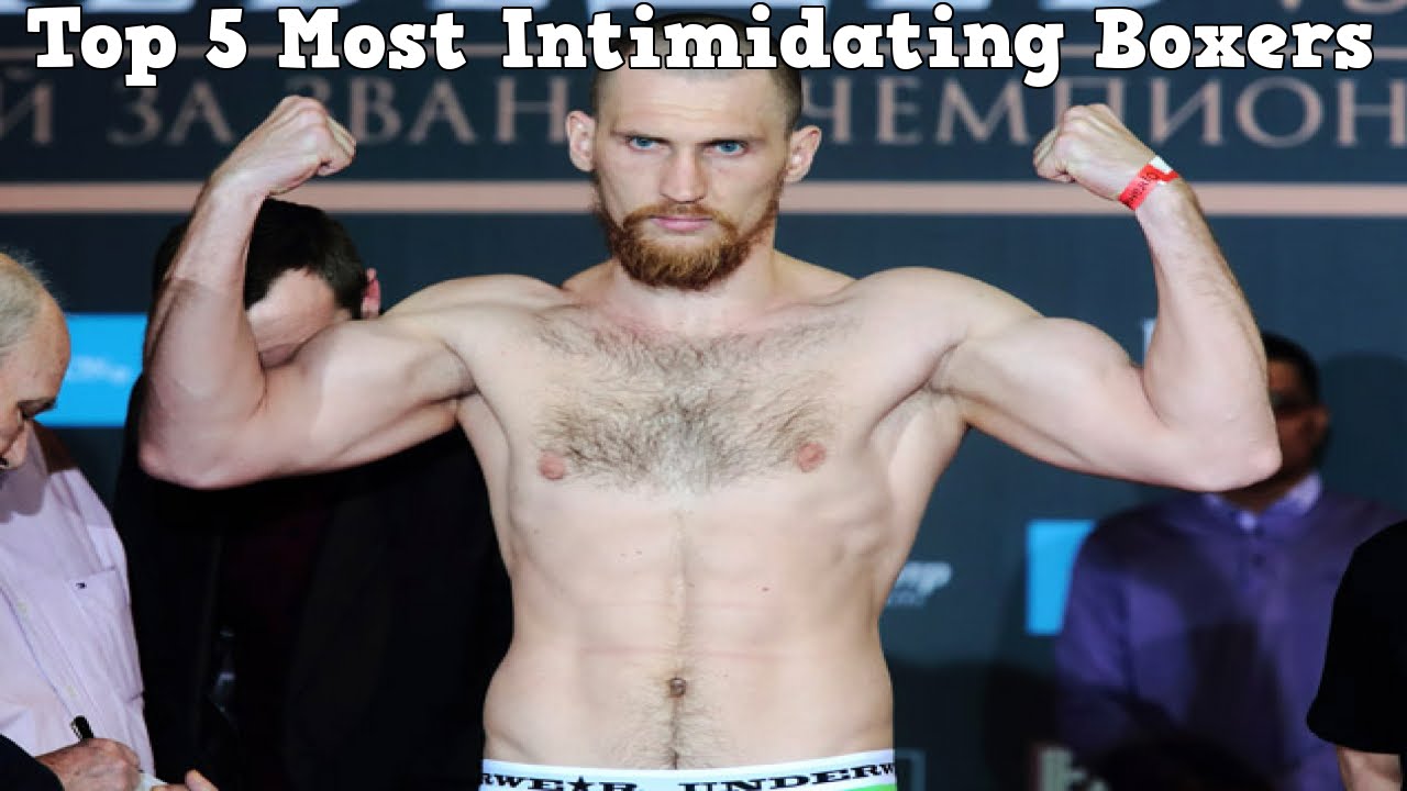 Top 5 Most Intimidating Boxers of 2015 - YouTube