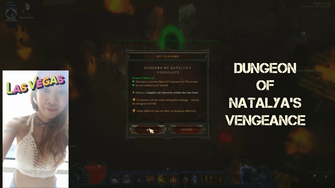 Diablo 3: Set Dungeon - Natalya's Vengeance S9 - YouTube