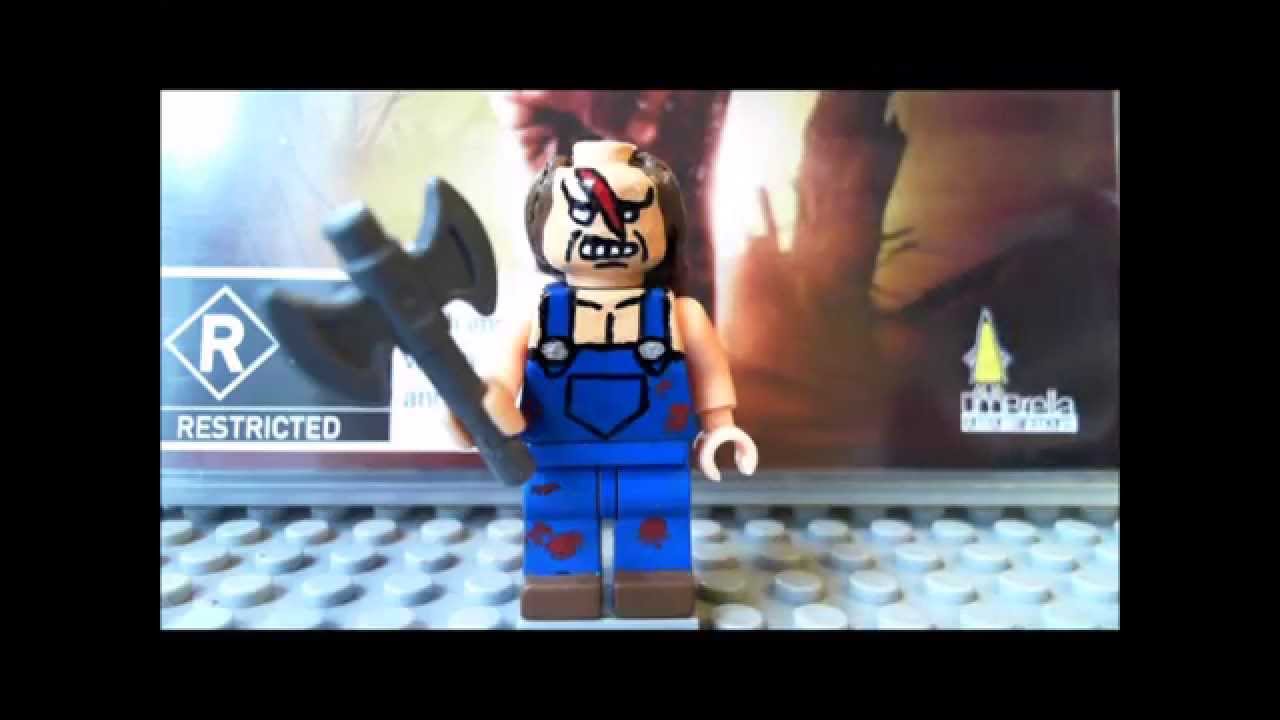 Custom LEGO Hatchet Victor Crowley minifigure - YouTube