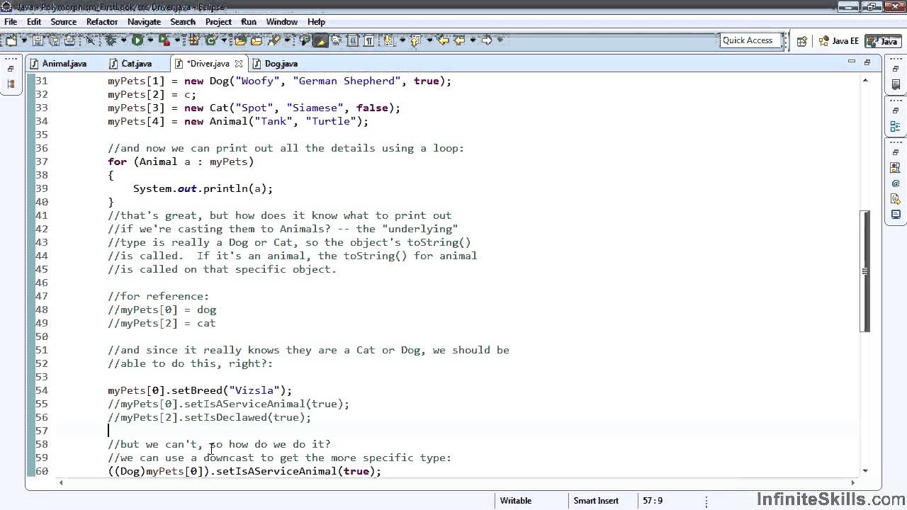 Java 8 - Beyond the Basics Tutorial | Polymorphism - First Look - YouTube