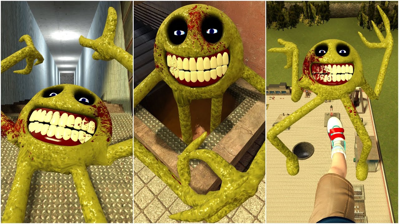 DESTROY Roblox Innyume Smiley's Stylized Nextbot in Garry's Mod! - YouTube