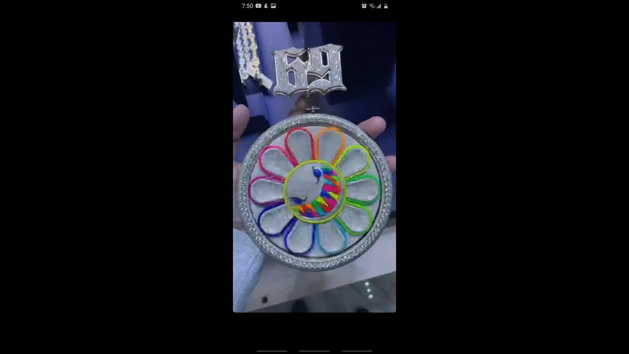 Sixnine Tekashi 69 New Million Dollar Chain!!! - YouTube