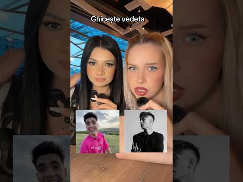 Partea 1 - Jucăm “Ghicește vedeta” cu @blossom_ella 🤭✨🧸😅 cum ne-am descurcat? #bisoi