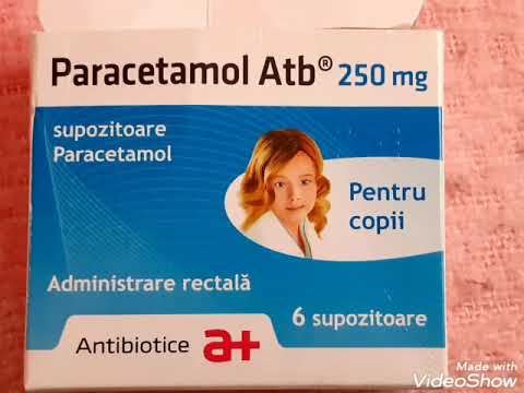 Paracetamol supozitoare pentru copii - YouTube