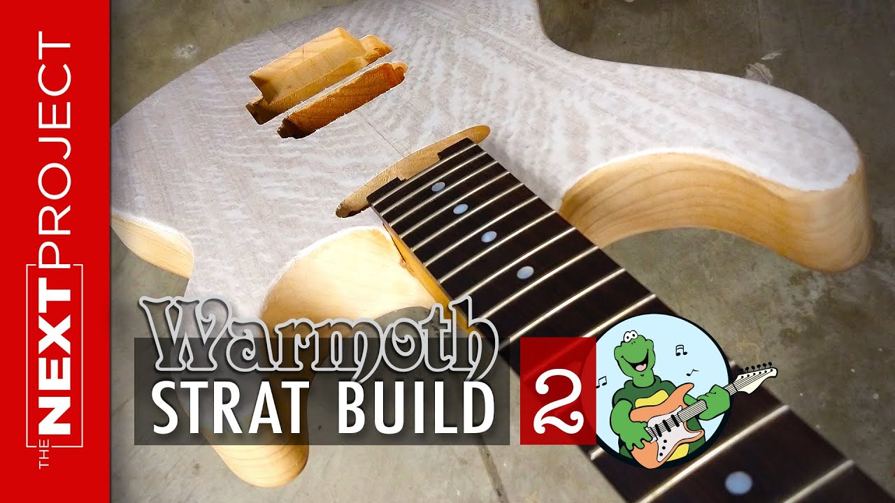 Warmoth Strat Kit Build EP2 - YouTube
