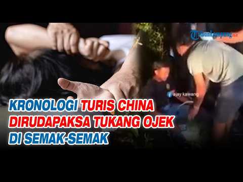 Kronologi Turis China Dirudapaksa Tukang Ojek di Semak semak, Beraksi karena Kesempatan