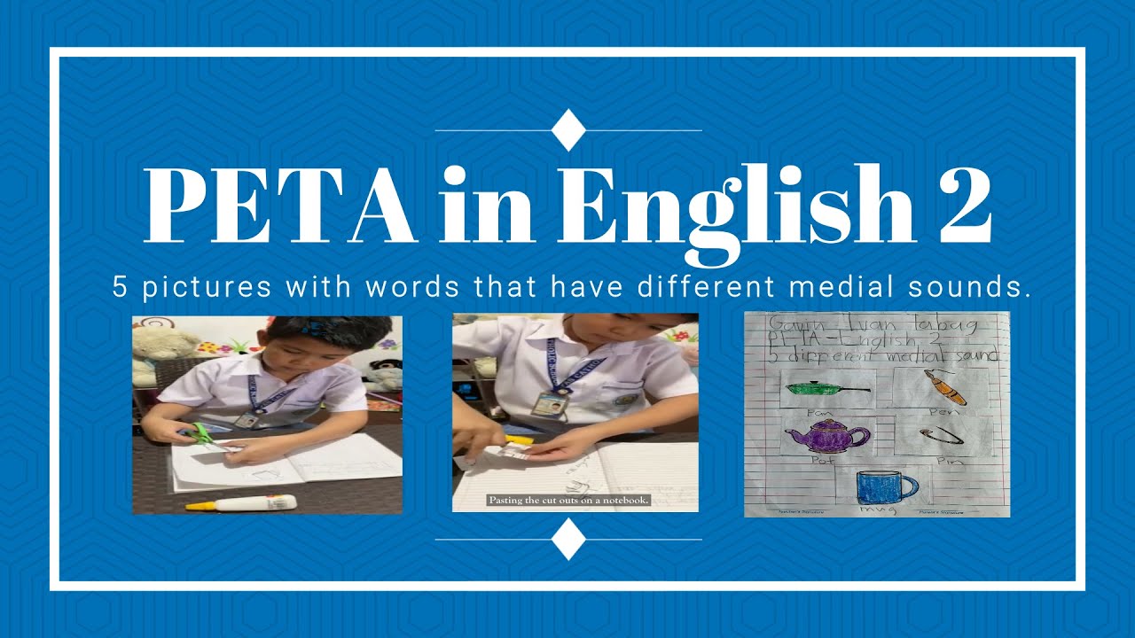 PETA IN ENGLISH 2 | Words With Different Medial Sounds | Homeschooler ...
