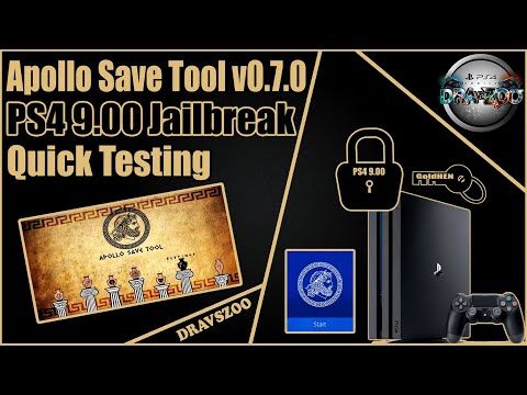 Apollo Save Tool for PS4 9.00 Jailbreak | Quick Testing - YouTube