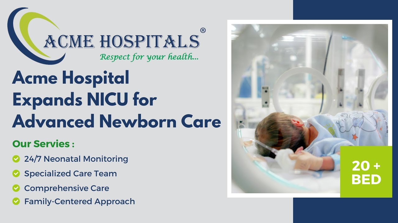 NICU Advanced Care for Newborns at Acme Hospital | Mumbai - YouTube