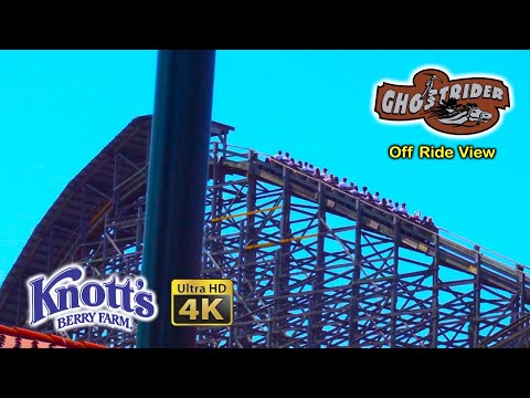 2024-08-23 Ghost Rider Roller Coaster with Off Ride View Ultra HD 4K ...