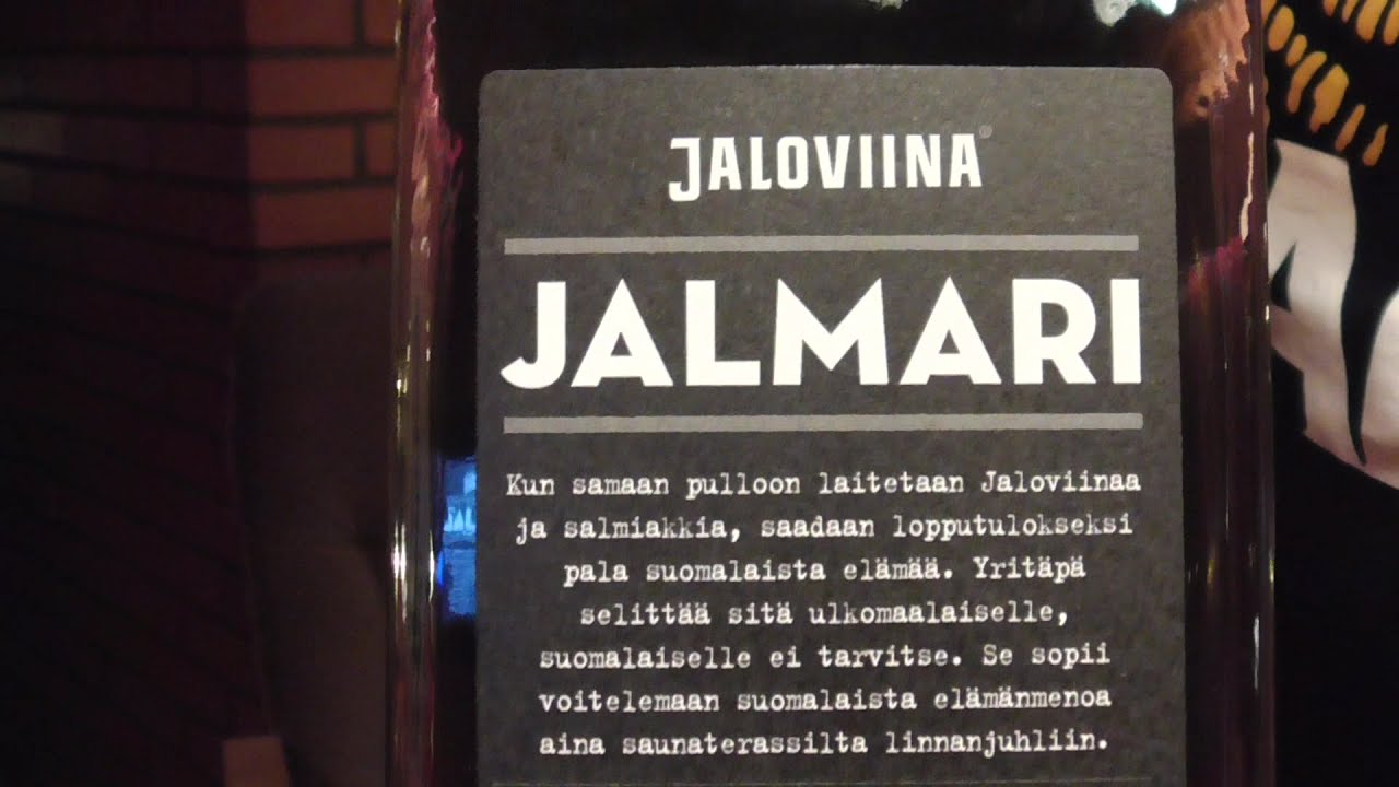 Juomatesti: Jaloviina Jalmari - YouTube