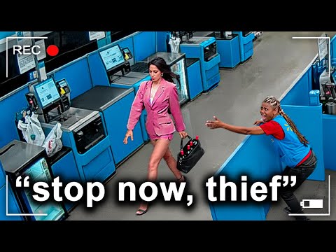 When Serial Shoplifters Realize Their Scheme Has Been Exposed