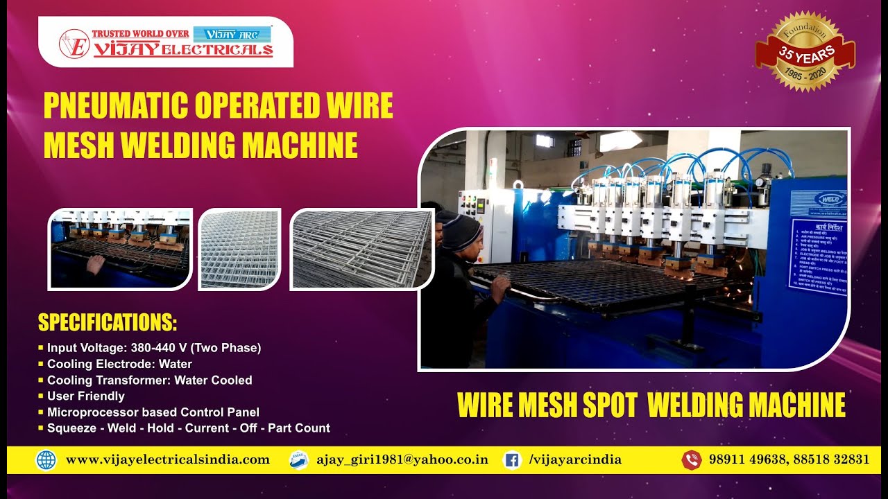 Wire Mesh Spot Welding Machine | How Work Wire Mesh Welding Machine ...